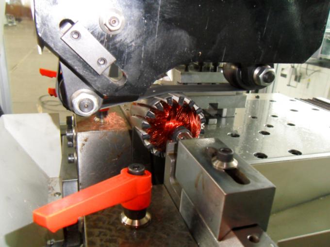 Double cutter Armature Commutator Turning lathe Machine