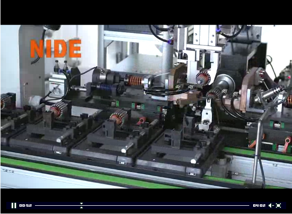 Automatic Power Tool Motor Production Line Motor Armature Winding Machine