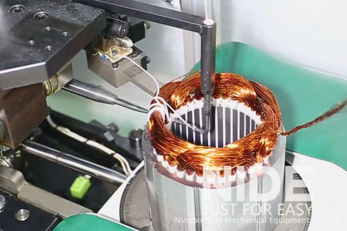 Automatic Low Noise Stator Wire Lacing Machine Working Up And Down For ...