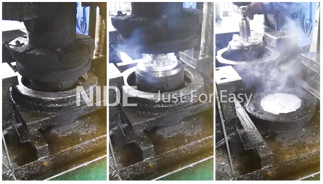 PLC Rotor Automatic Aluminium Die Casting Machine With Water Cooling System