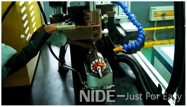 Armature Wire Commutator Fusing Machine / Spot Welding Machine With ...