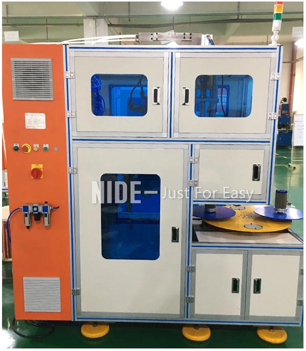 Vertical Electric Motor Stator Automatic Coil Winding Machine High Speed