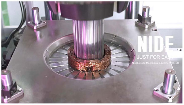 High Automation Motor Production Line Stator Winding Machine New Condition