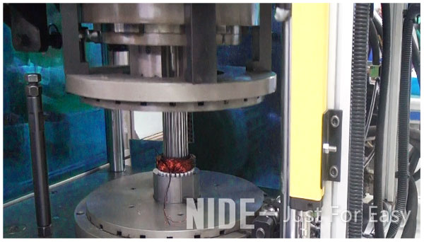 Semi automatic Fan Motor Stator Coil Forming Machine
