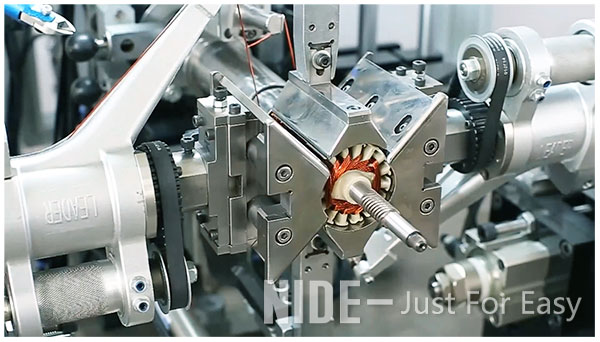 Double Winding Flyer Automatic Rotor Coil Winder Machine