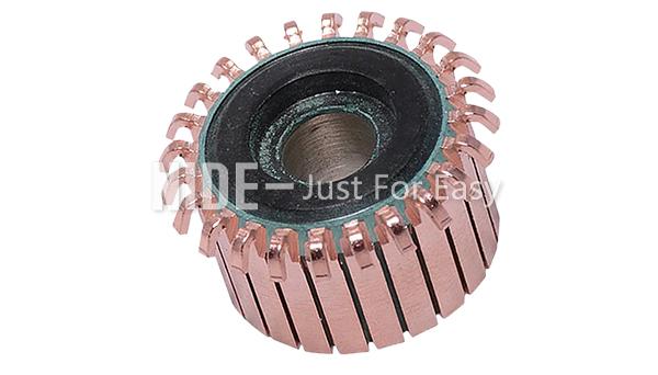 Hook Type Angle Grinder Ac Commutator Motor 24 Segment