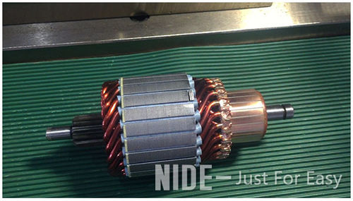 Starter armature rotor Manufacturing process