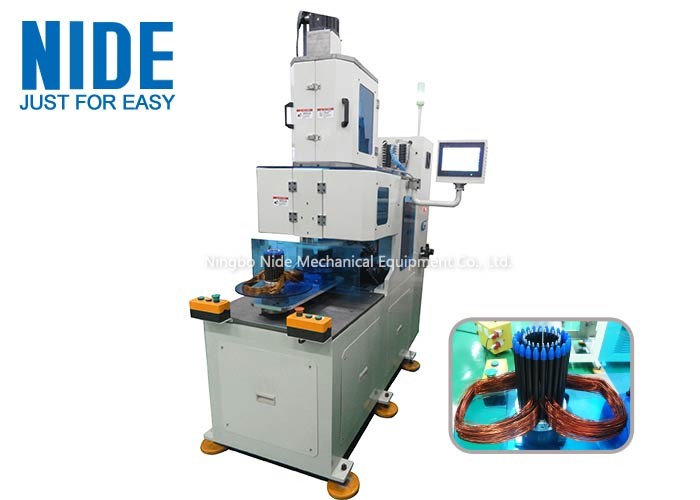 Vertical Alternator Stator Winding Machine Motor Stator Coil Winding