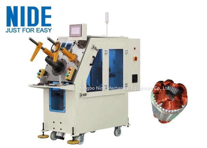 Simultaneously Wedge and Coil Inserting Machine for Induction Motor Stator