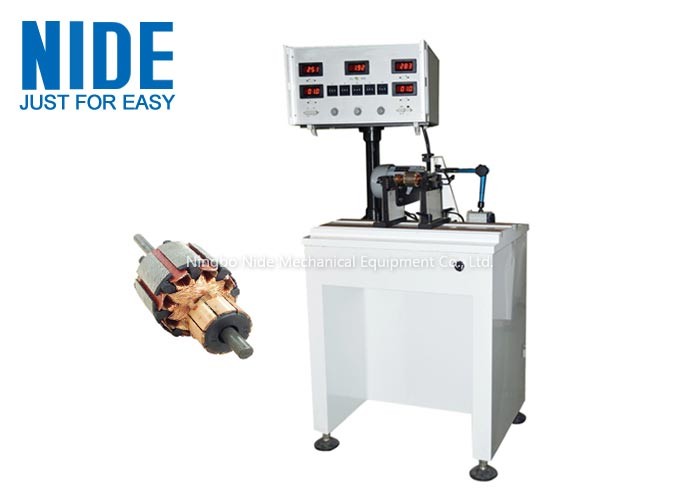 Auto Servo Rotor Testing Equipment / Armature Dynamic Balancing Machine