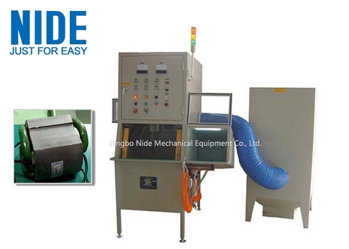 2 Poles stepping motor Stator slot Powder Coating And Recycling Machine