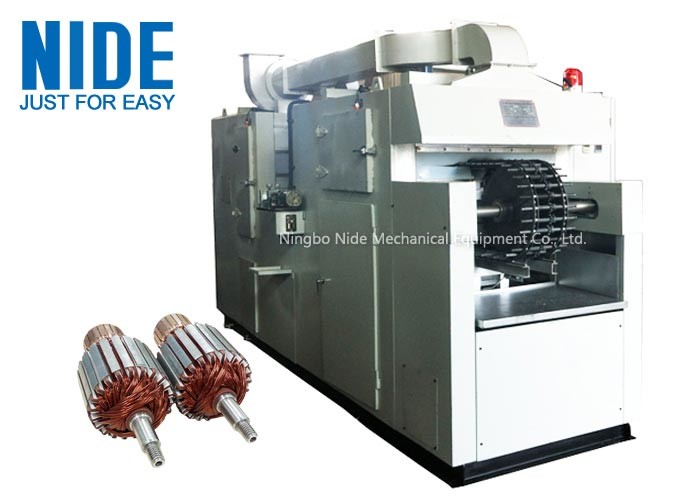 Compact design Trickle Impregnating Machine For small motor armatures
