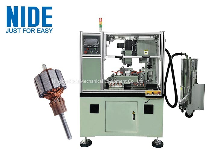 Efficient Armature Commutator Turning Machine 2.2KW Motor Power PLC Control